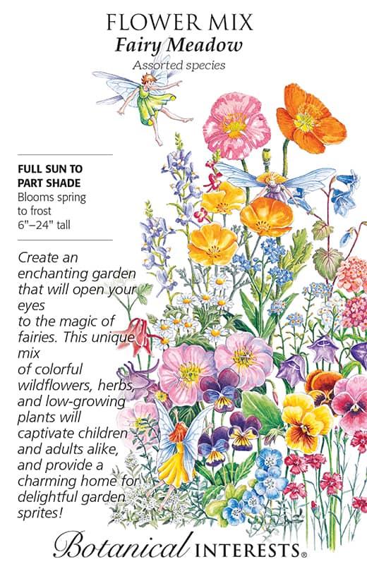 Flower Mix, "Fairy Meadow" Seeds - Gulley Greenhouse